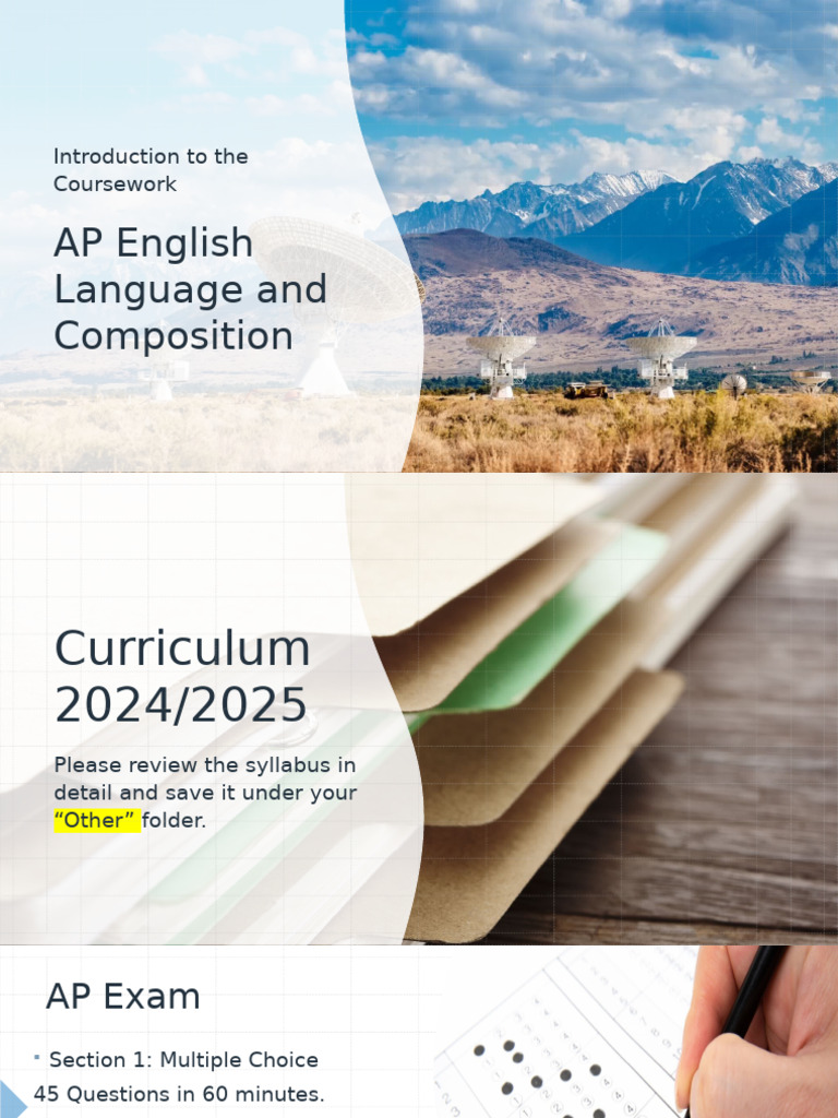 APE Course Outline 2024 2025 | PDF