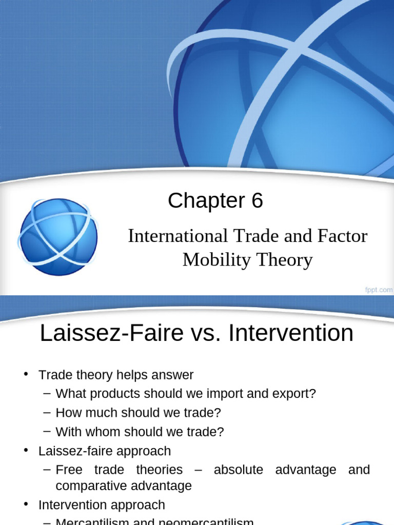 CH 6 Factor Mobility Theory | PDF | Comparative Advantage | Balance Of ...