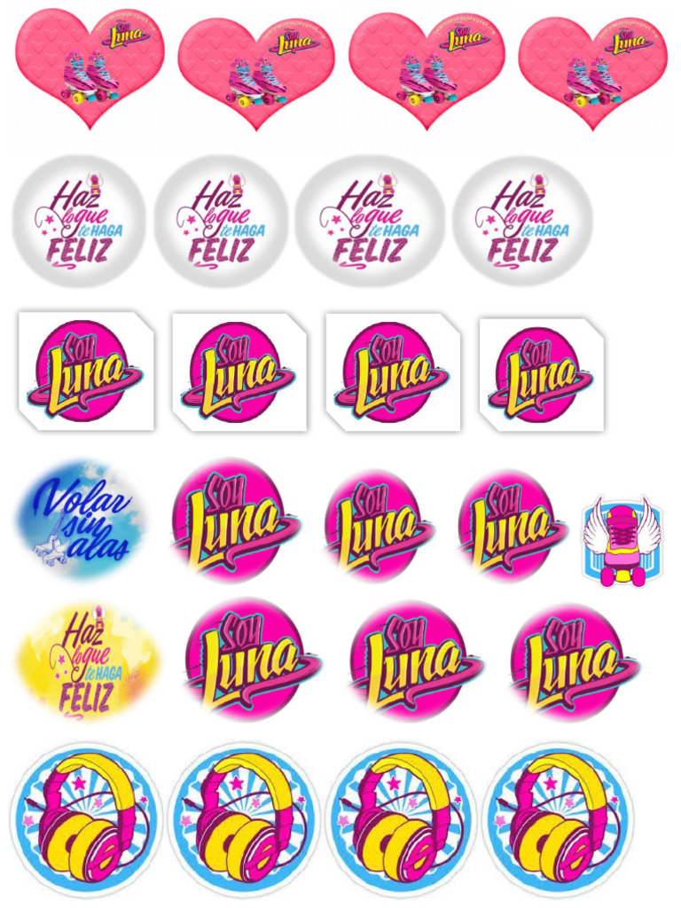 sticker soy luna | PDF