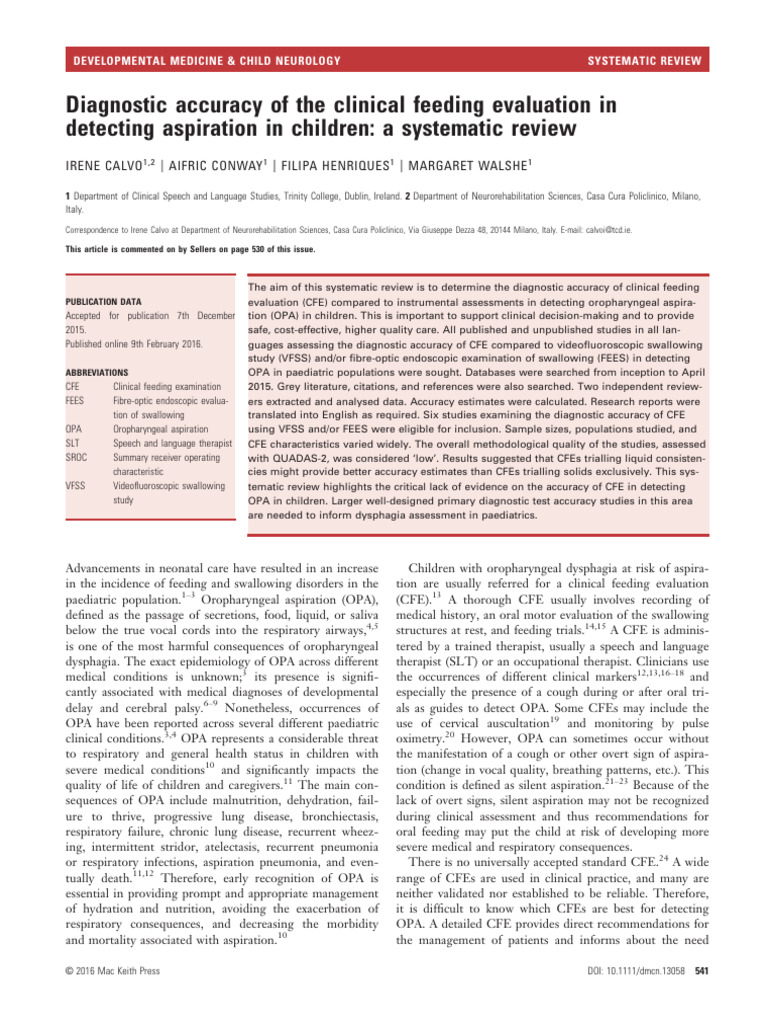 Diagnostic-accuracy-of-the-clinical-feeding-evaluation-in | PDF ...