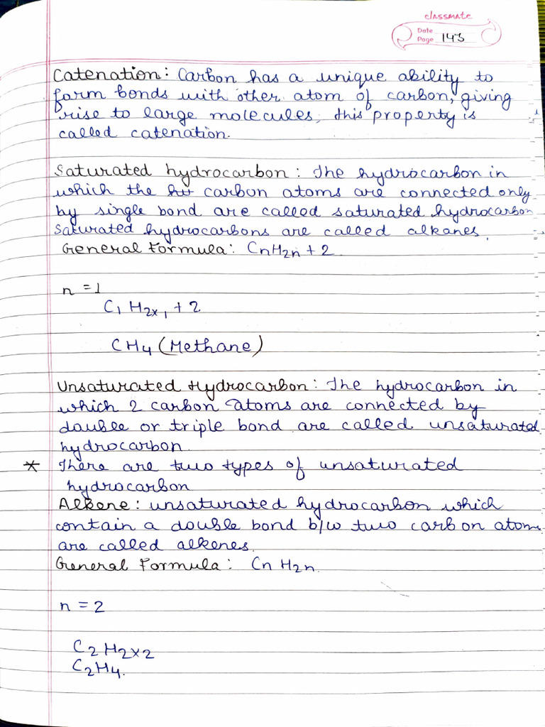 Understanding Hydrocarbons and Catenation | PDF | Carbon | Covalent Bond