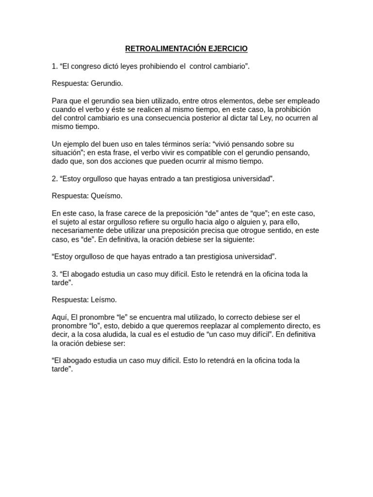 Retroalimentacion Ejercicio 2.4 | PDF