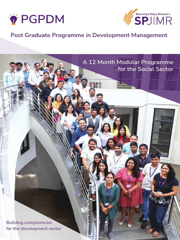 PGPDM Brochure - Batch 26 | PDF