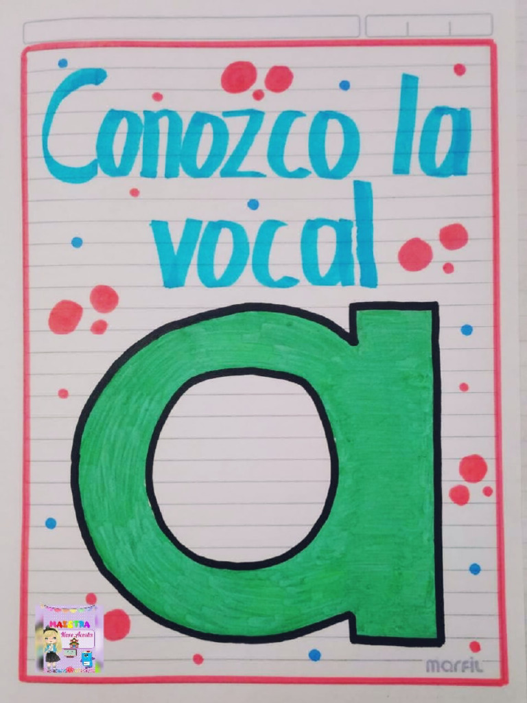 Cuaderno Guia Nos Aprendemos Las Vocales | PDF