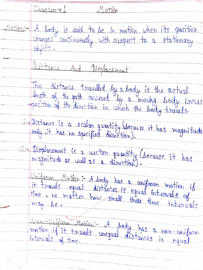 Motion Notes handmade | PDF