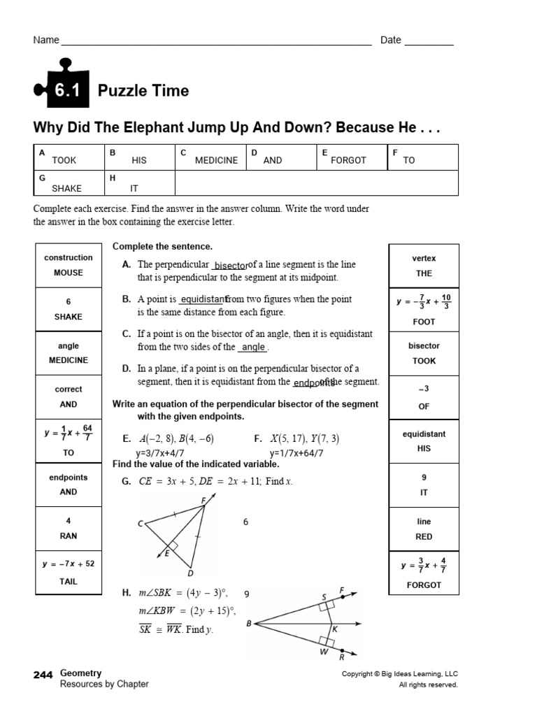 Kami Export - Sophia Chee - 6.1 Puzzle Time | PDF | Perpendicular ...