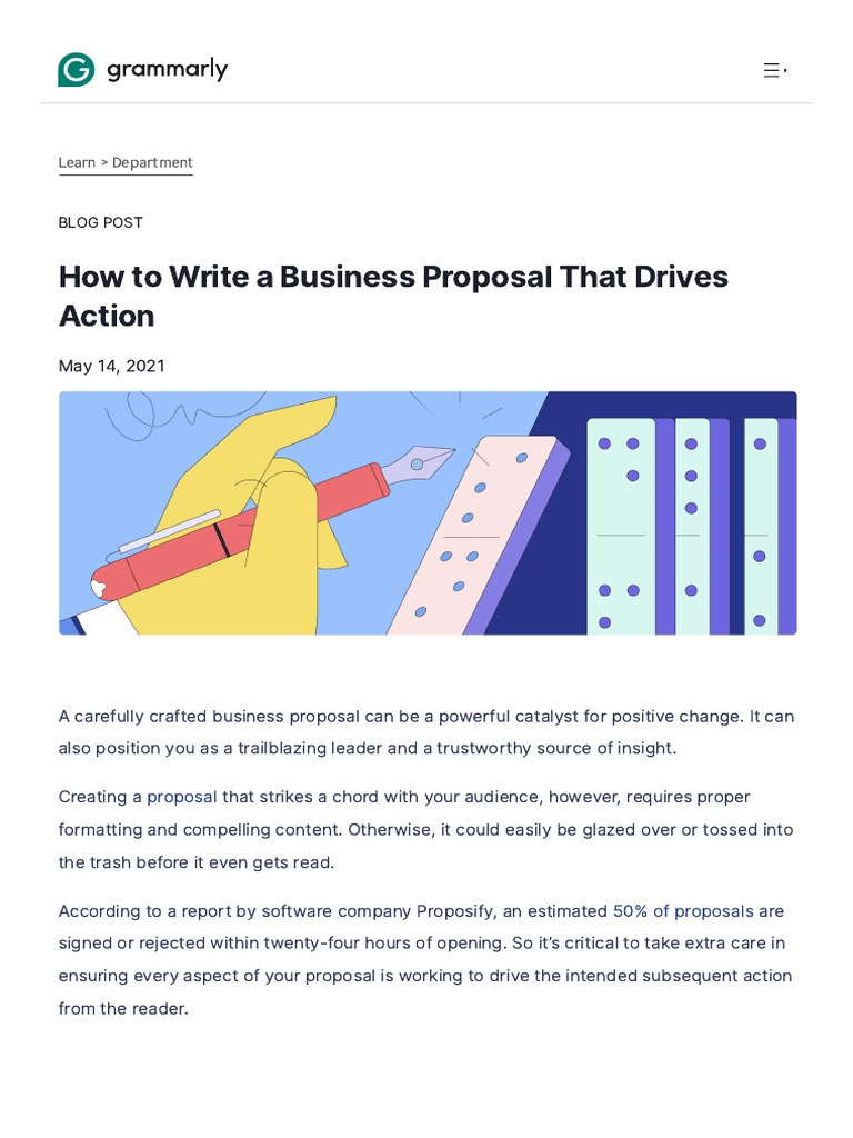 Crafting Effective Business Proposals | PDF | Brand | Human Communication