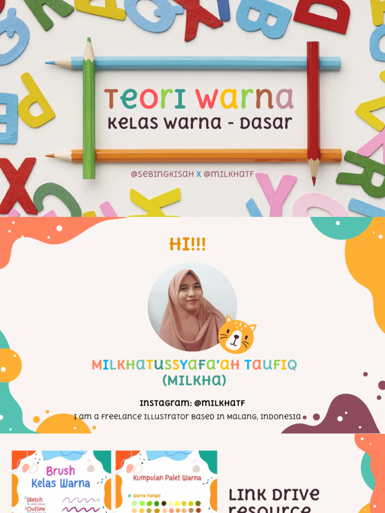 Materi 1 - Teori Warna Dasar | PDF