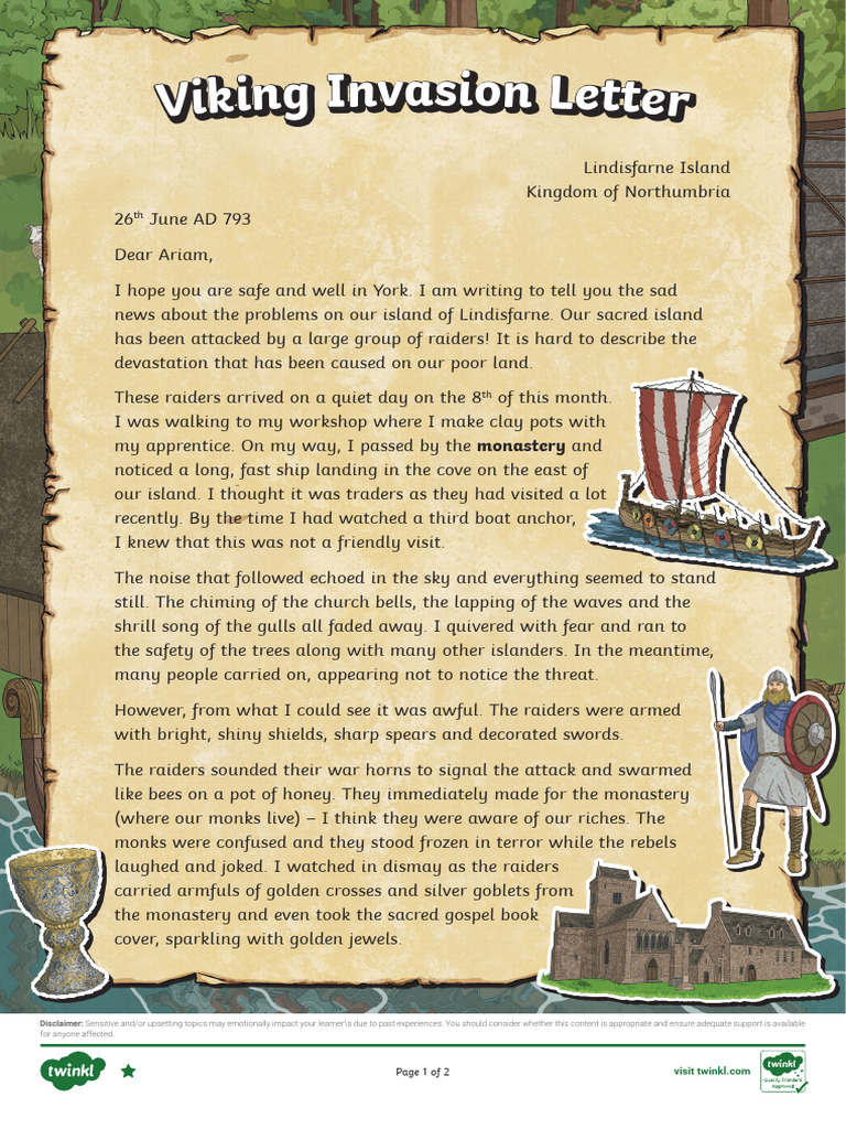 Viking Raid on Lindisfarne Exposed | PDF | Vikings