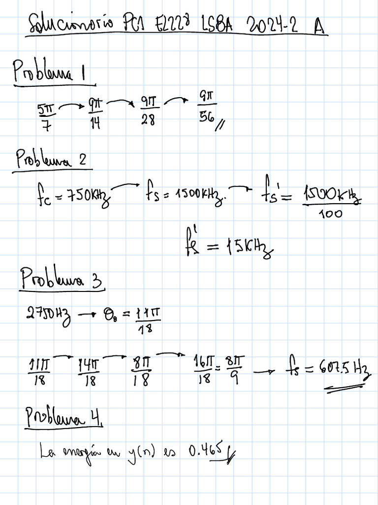 Solucionario PC1 EL228 LS8A 202402 | PDF
