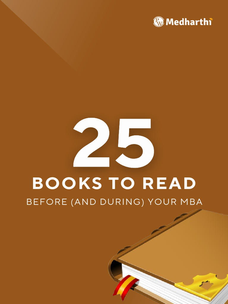 25 Books To Read Before MBA | PDF | Marketing | Decision Making