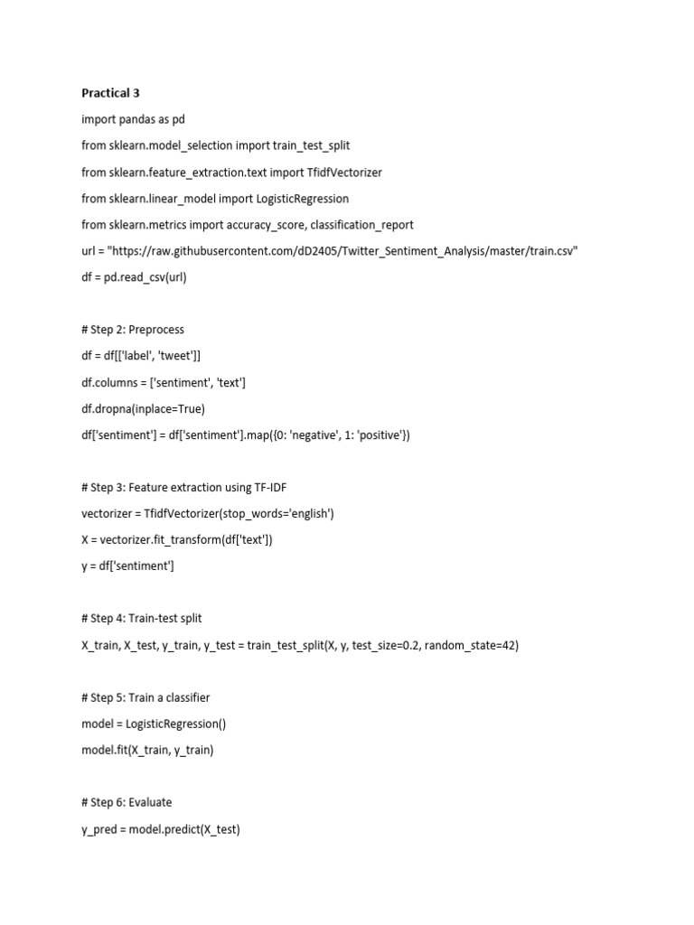 Mids Practical 3 | PDF