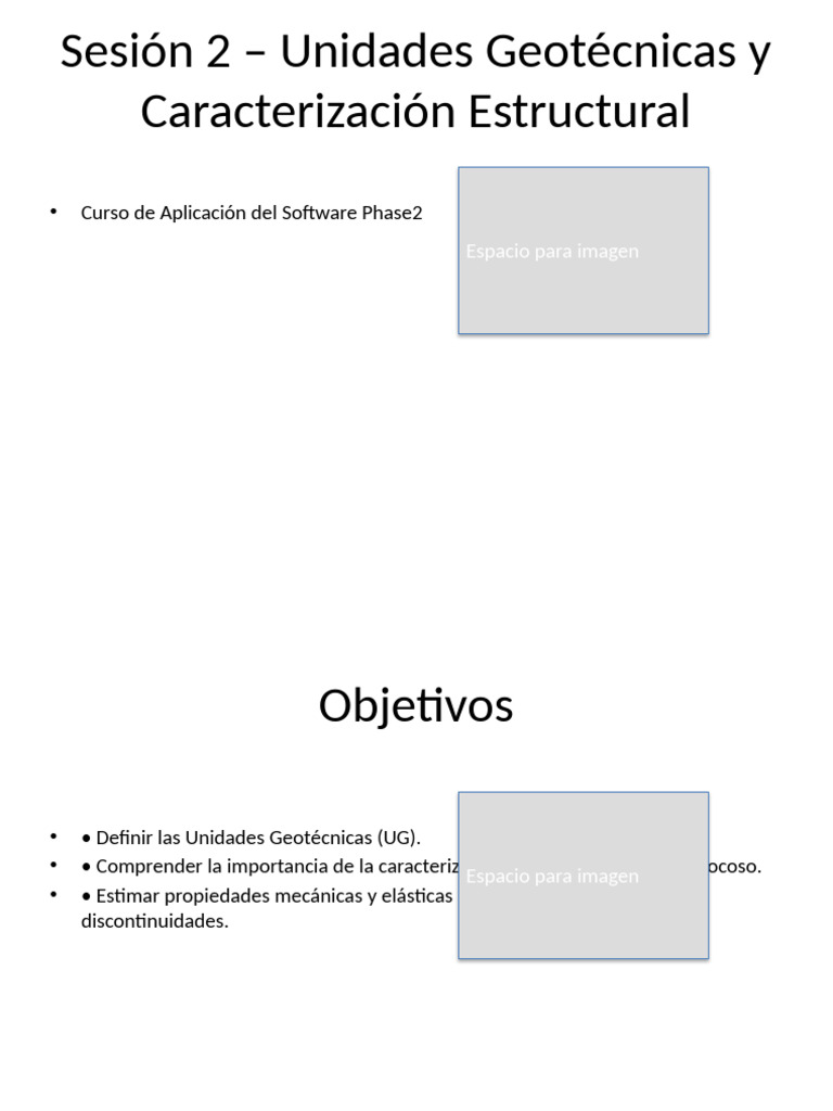Sesion 2 Phase2 Unidades Geotecnicas | PDF | Roca (geología ...