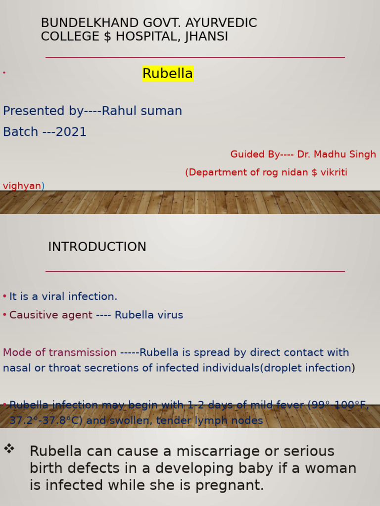 Rubella | PDF