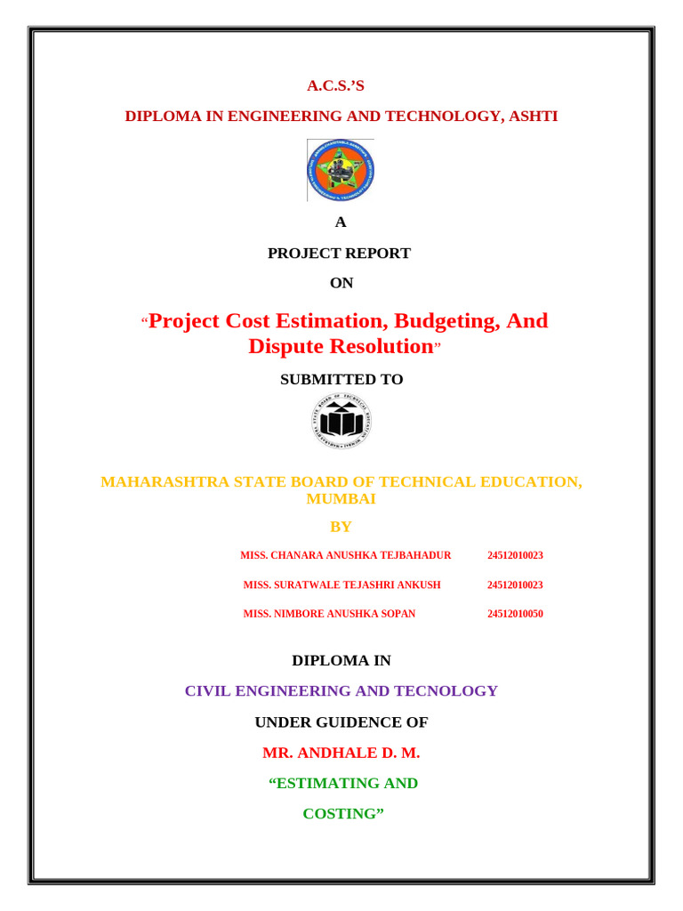 Ecv Front Page Anushka | PDF