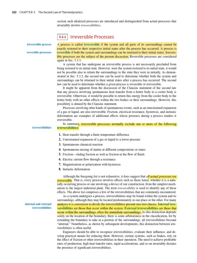 Reversible & Irreversible | PDF | Friction | Physical Phenomena