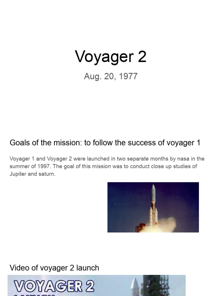 NASA Mission Slides | PDF