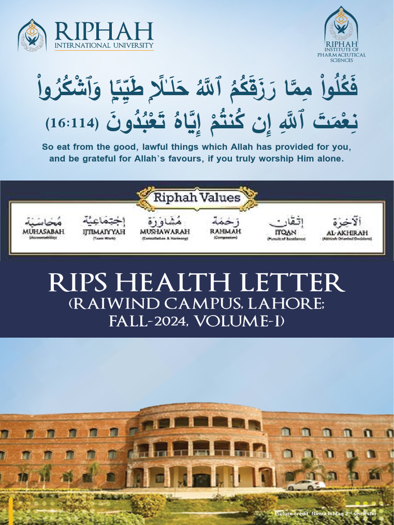 Rips Raiwind Health Letter 01 | PDF | Air Pollution | Augmented Reality