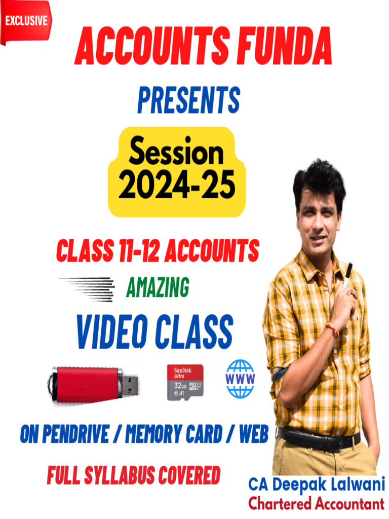Comprehensive Accounts Video Course | PDF | Debits And Credits | Computing