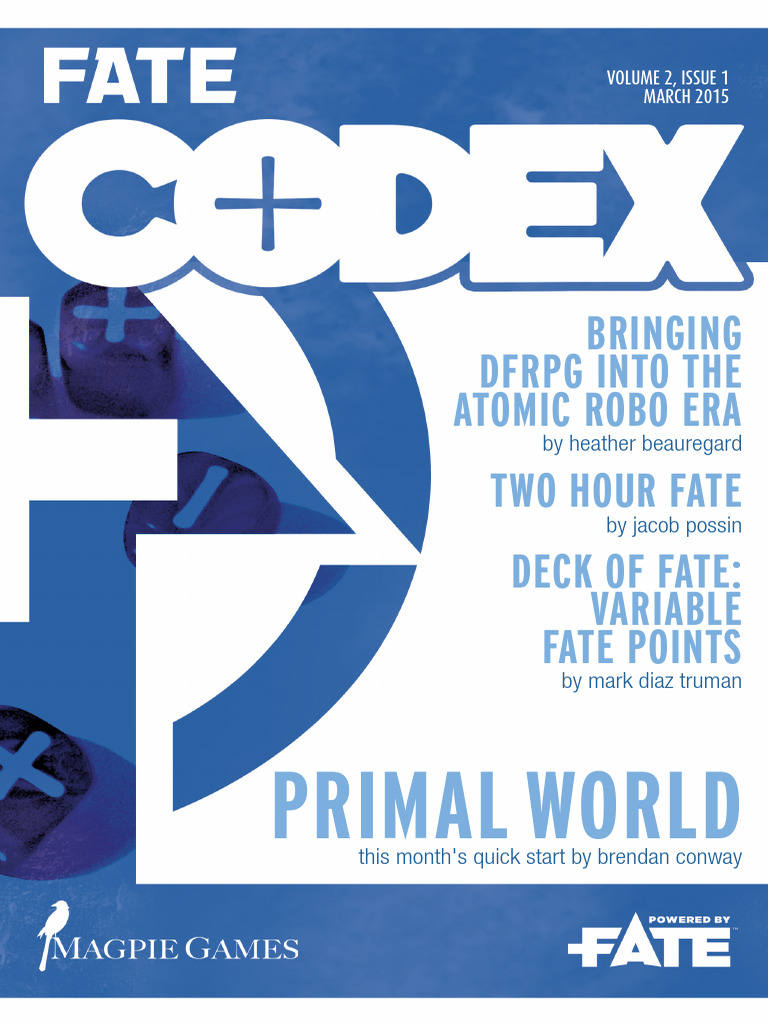 Fate Codex v2n1 (2015-03) | PDF | Magician (Fantasy) | Role Playing Games