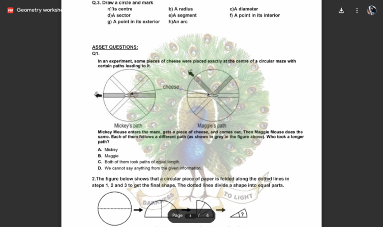 Geometry Worksheet 4 Gr6 2023-24.PDF - Google Dri | PDF