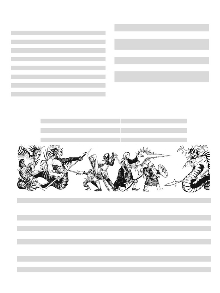 Ability Scores and Equipment Guide | PDF