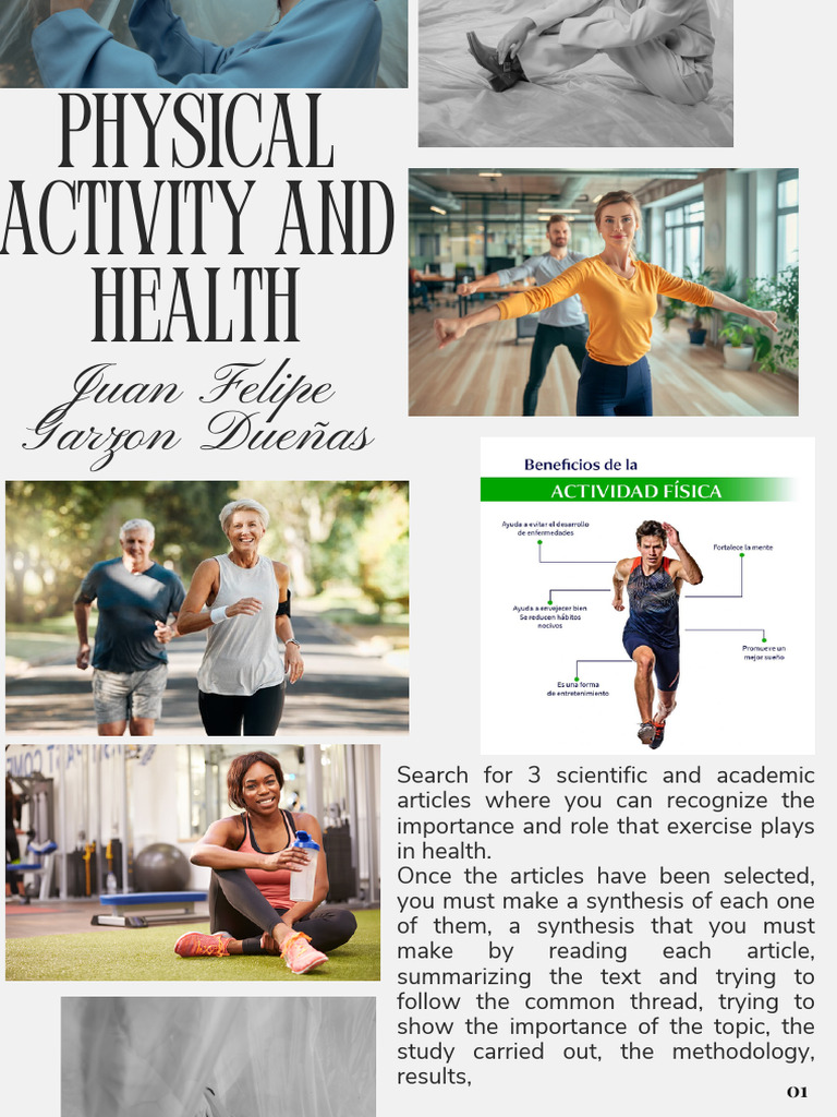 Infographic - PHYSICAL ACTIVITY AND HEALTH | PDF | Cancer Survivor ...