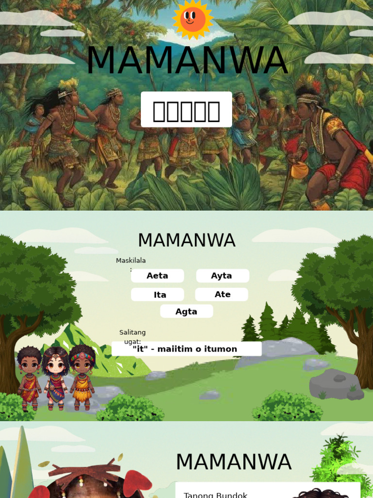 Mamanwa (Sebial, TJ) | PDF