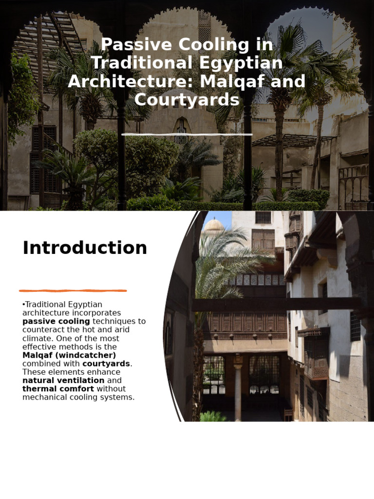 Malqaf: Traditional Cooling in Egypt | PDF | Thermodynamics | Home ...
