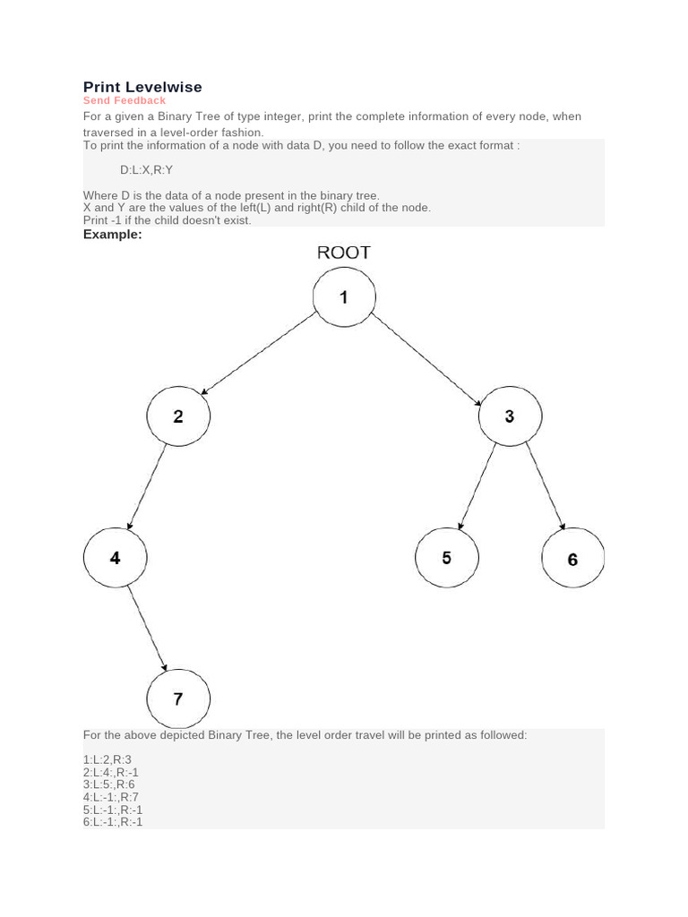 Print Levelwise | PDF