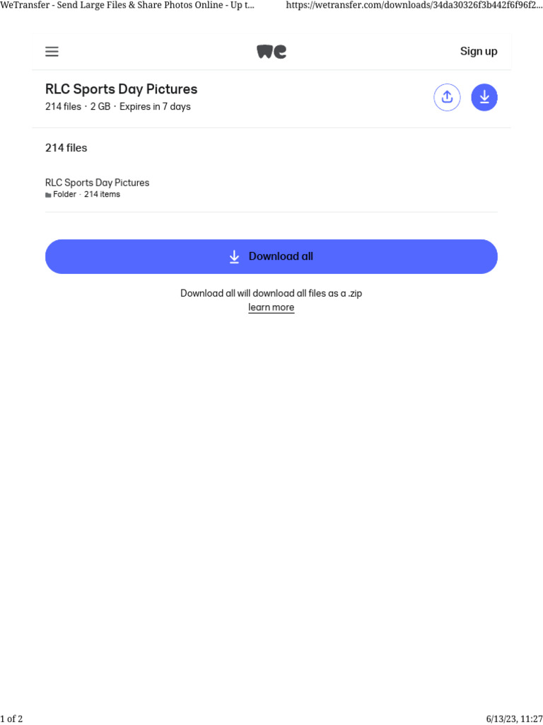 WeTransfer - Send Large Files & Share Photos Online - Up To 2GB Free | PDF