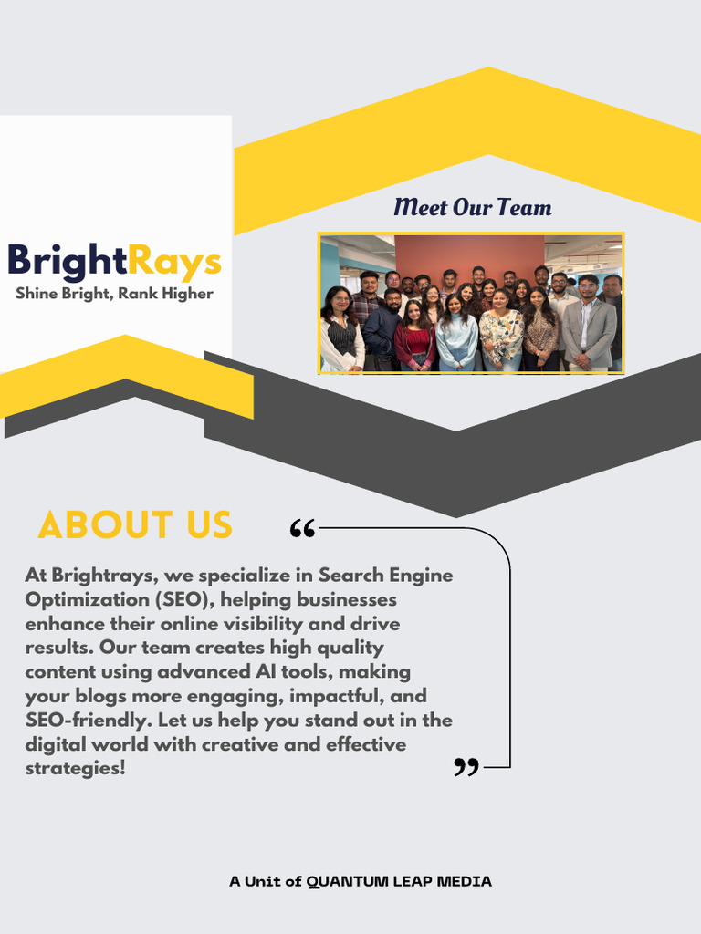 BrightRays Content Writer JD | PDF