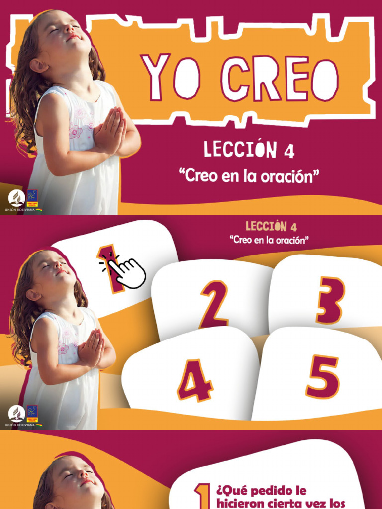 LECCIÓN 4 - YO CREO | PDF