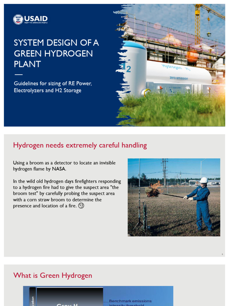 Green Hydrogen Plant Design Guide | PDF | Hydrogen | Alternative Fuel
