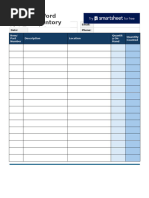 Inventory Count Sheet Template | PDF | Finance & Money Management