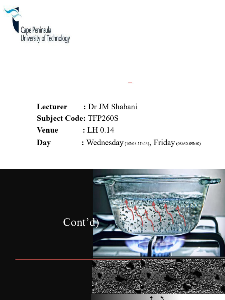 Boiling and Condensation Processes | PDF | Boiling | Heat Transfer