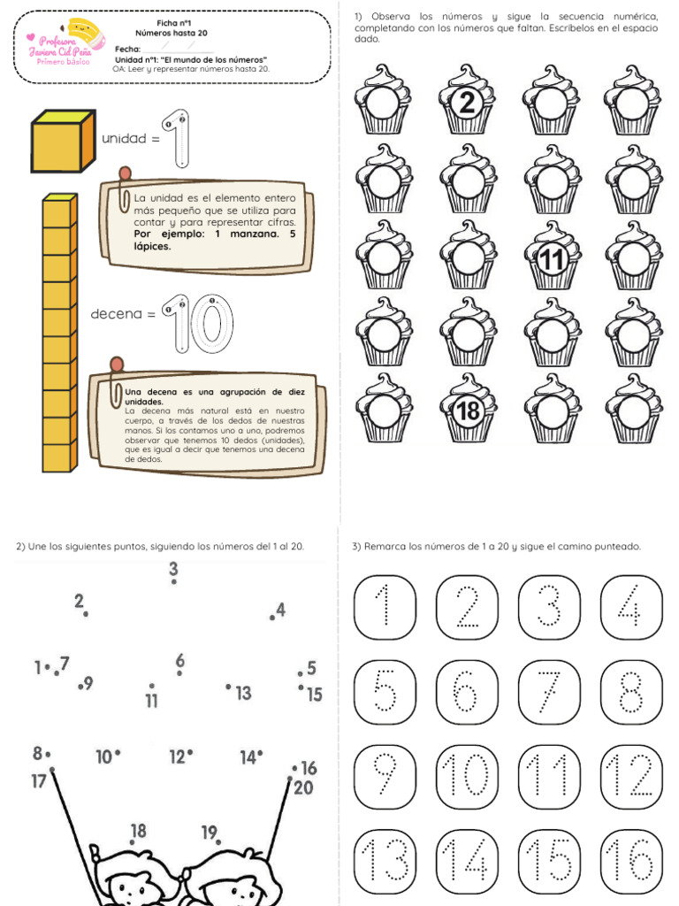 Actividades Numéricas para Preescolar | PDF | Matemáticas