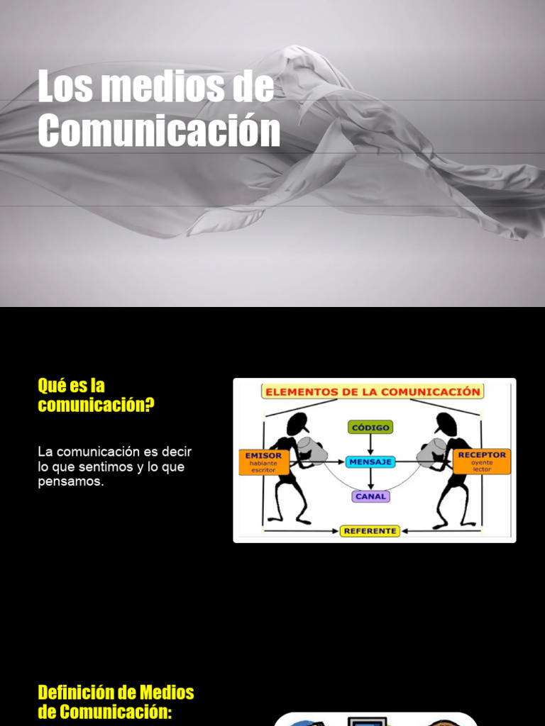 Medios de Comunicación: Historia y Tipos | PDF