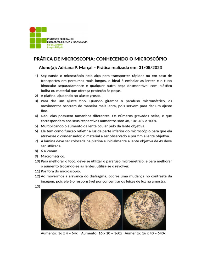 Prática de Micros | PDF