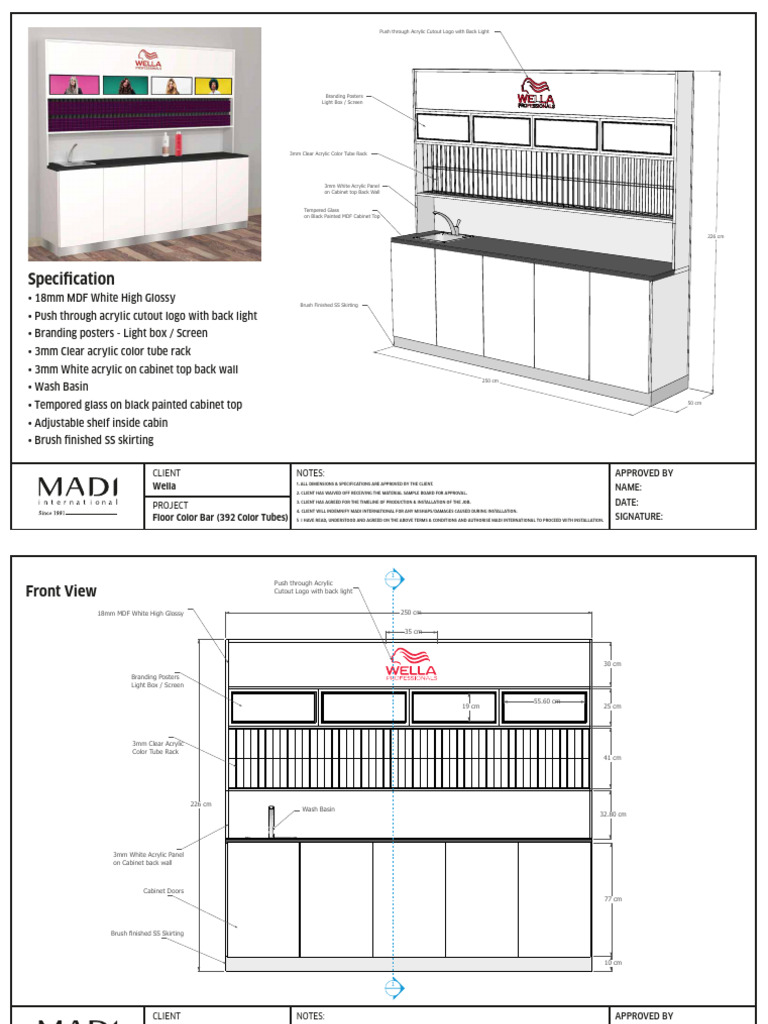 Wella Floora Color Bar Color - 392 Color Tube_Drawing_LR | PDF