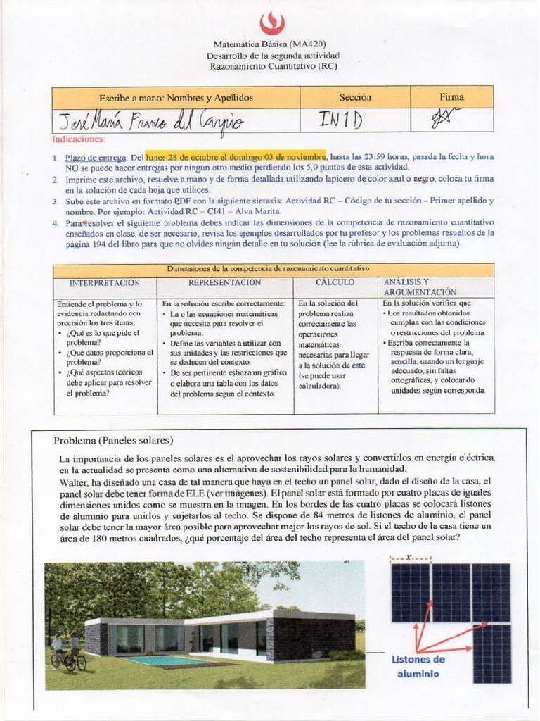 Actividad RC - In1D - Franco José María | PDF