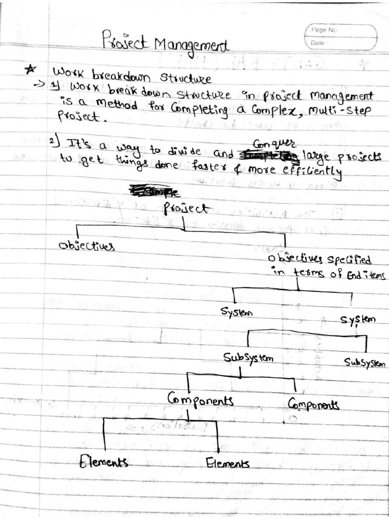 Project Management Notes From AMAAN Buksh | PDF