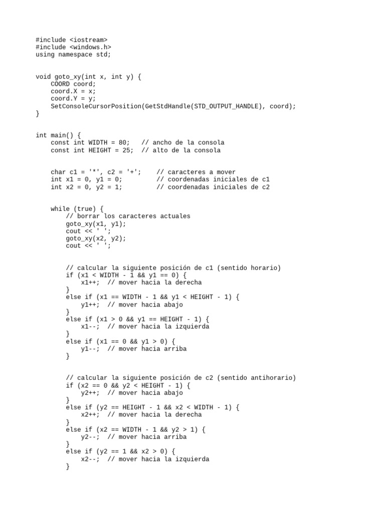 Codigo Ejercicio Animaciones 1.Docx | PDF