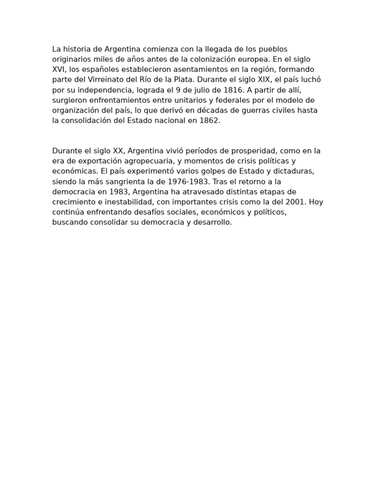 Historia Argentina Pdf