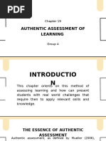 Traditional vs. Authentic Assessments | PDF | Educational Assessment | Intelligence