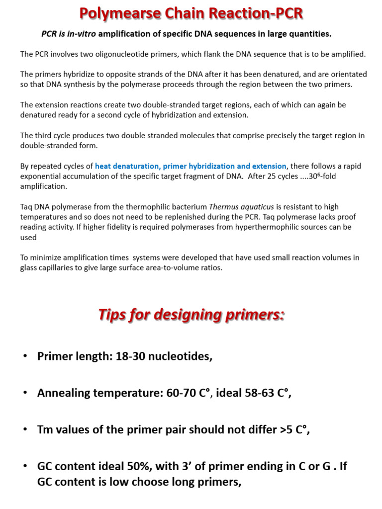 PCR RT_PCR Plasmids Rest Enzymes Composed Slides | PDF | Restriction ...