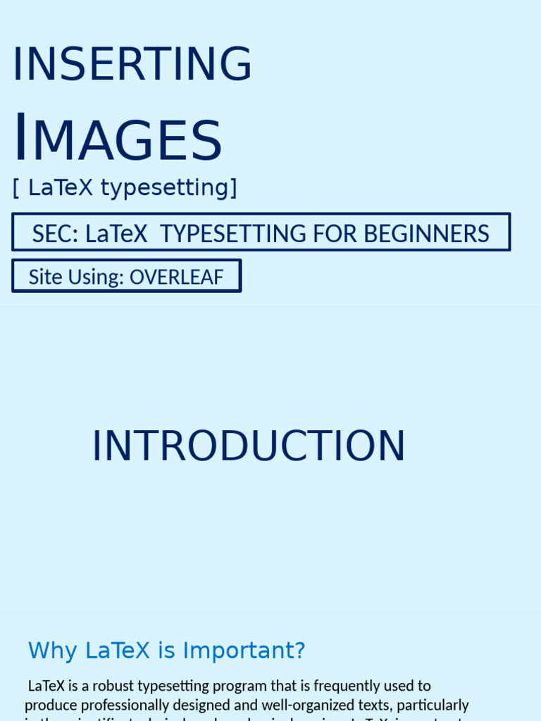 Latex Presentation 1 | PDF | Page Layout | File Format