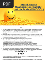 The World Health Organisation - Five Well-Being Index (WHO-5) | PDF