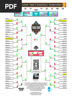 2025 NCAA Bracket (men's) | PDF | Ncaa Division I Basketball | Ncaa ...