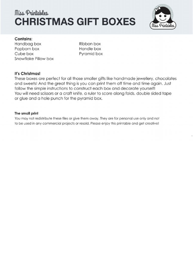 Moldes De Cajitas Pdf